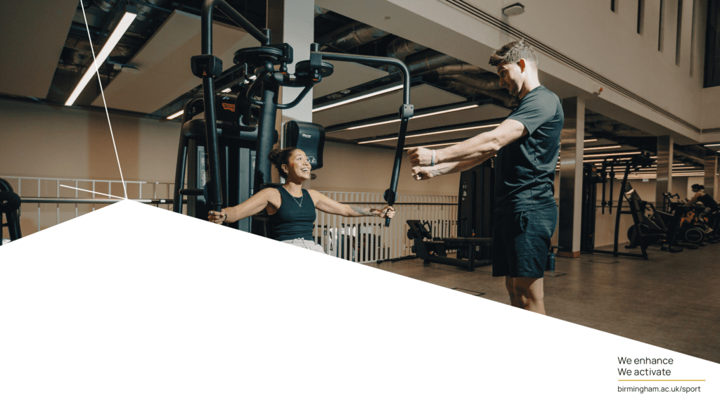 Level Up Workshops in the Gym - University of Birmingham Sport & Fitness