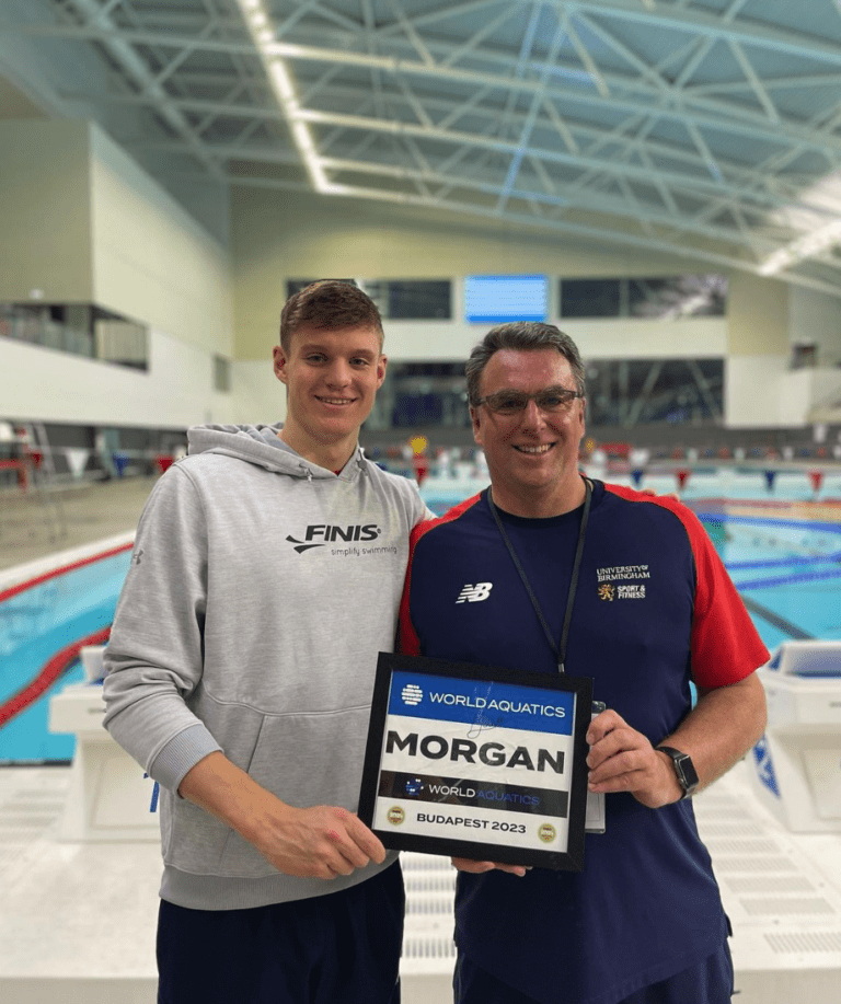 Swim scholar Ollie Morgan World's third fastest in Olympic ...