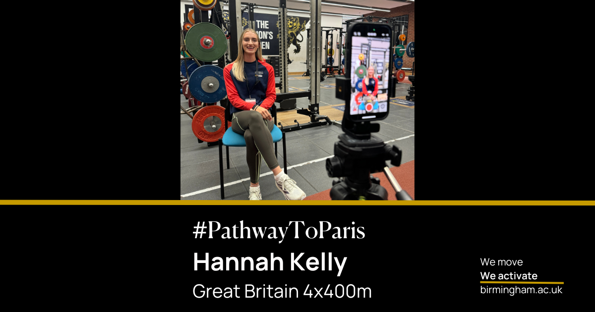 Student, staff member, sprinter: Hannah Kelly heads for Paris ...