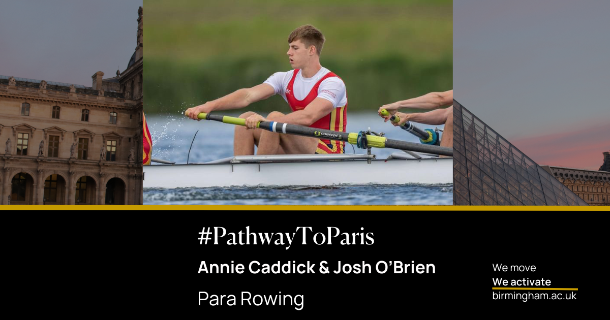 Paris Paralympics rowing dreams a reality - University of Birmingham ...