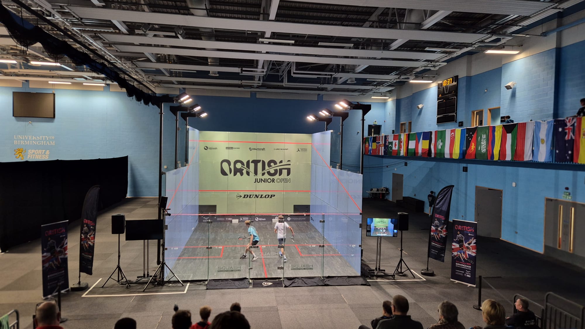 British Junior Open Squash Championships in full swing - University of ...